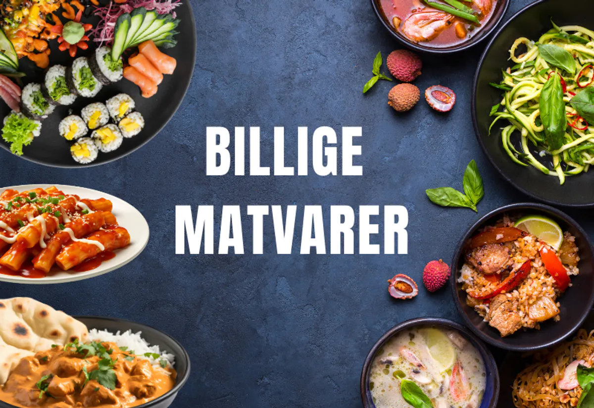 Billig mat & dagligvarer på nett - Lavpriskurven